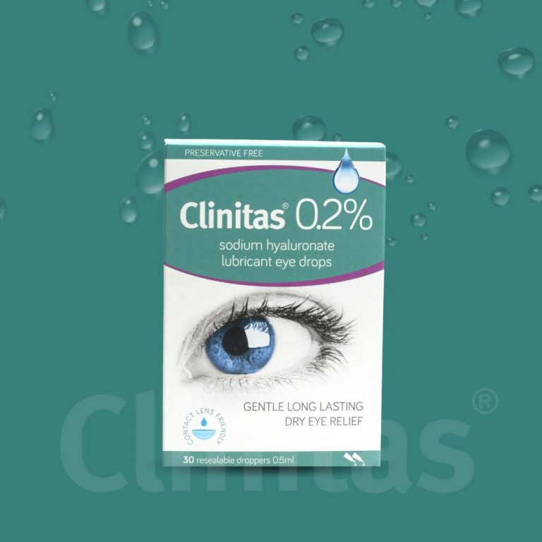 Nước mắt nhân tạo Clinitas 0.2% - Natri Hyaluronate