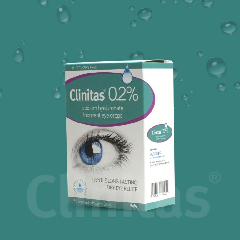 Nước mắt nhân tạo Clinitas 0.2% - Natri Hyaluronate