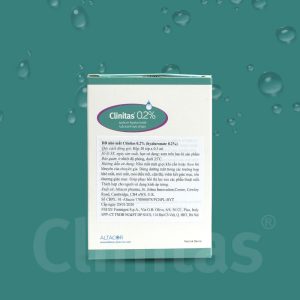 Nước mắt nhân tạo Clinitas 0.2% - Natri Hyaluronate