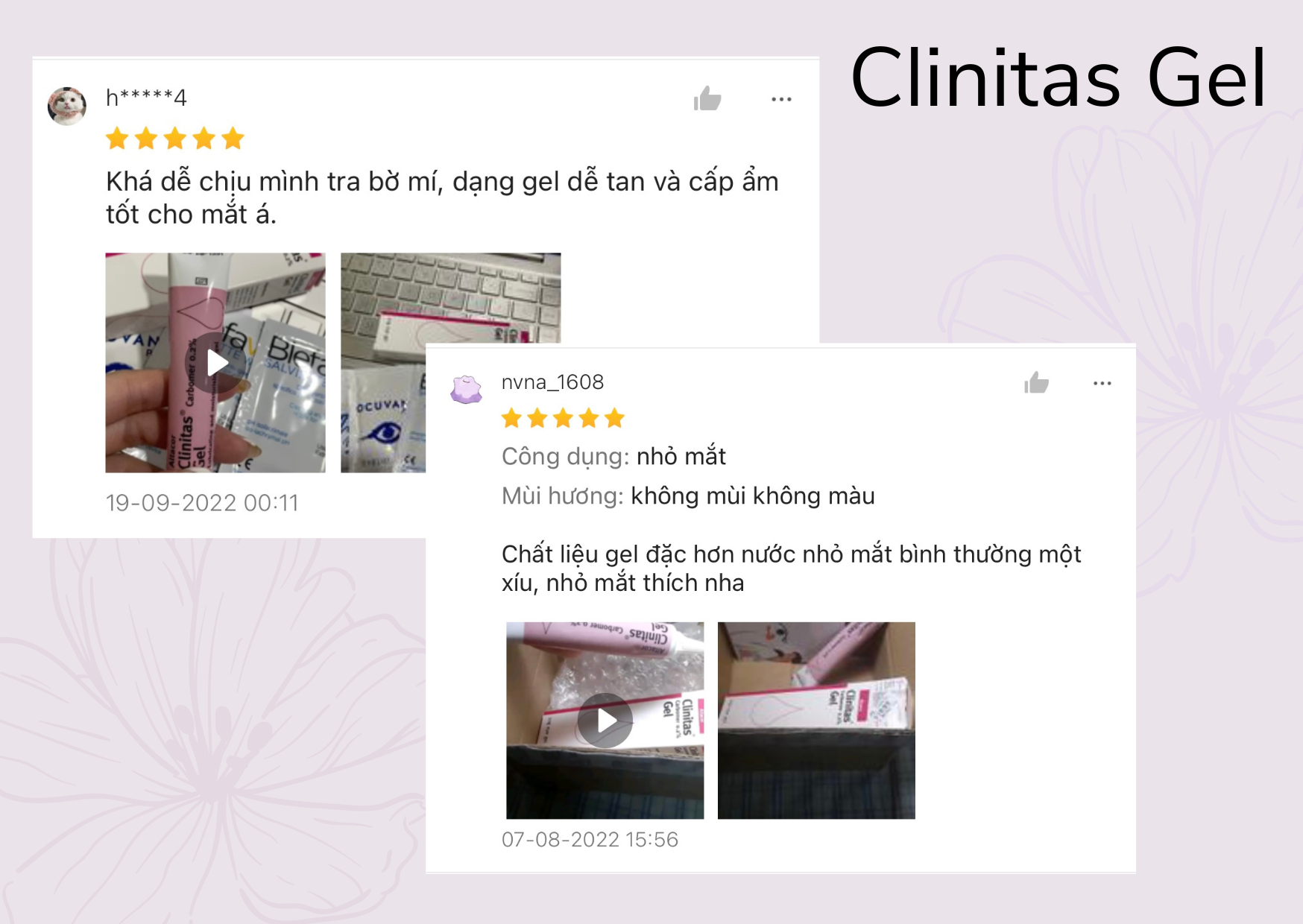 Clinitas Gel - Cải thiện đôi mắt khô mỏi toàn diện